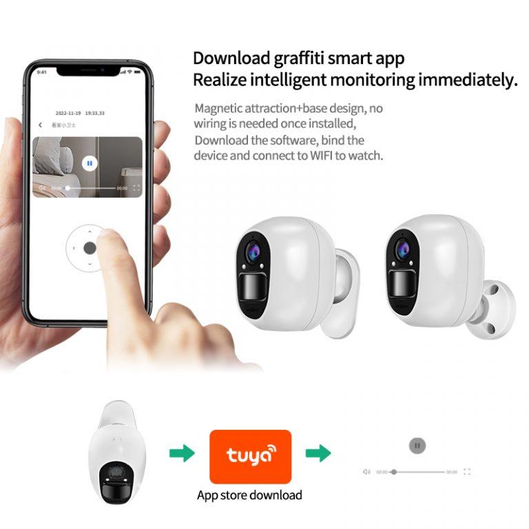 Tuya Smart Wireless Battery Camera – Oz Security Camera Warehouse Tuya Smart Wireless Battery Camera – Oz Security Camera Warehouse