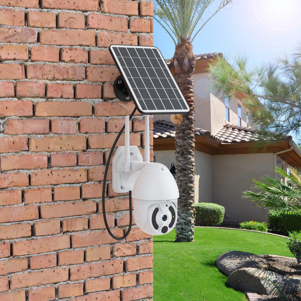 PTZ Wireless Solar Wi-Fi Camera – Oz Security Camera Warehouse