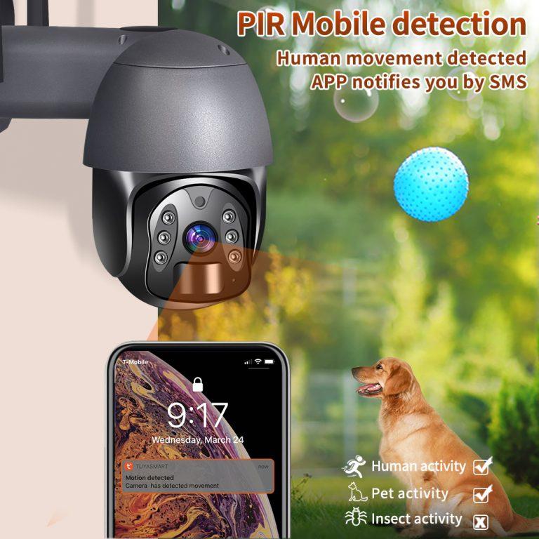 Starlight / 4G Solar Security Camera With Lights – Oz Security Camera ...